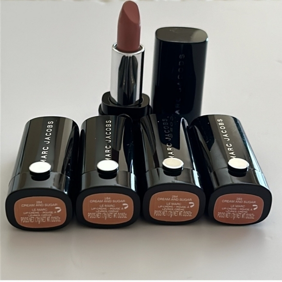 Marc Jacobs | Makeup | Marc Jacobs 5 Mini Lipsticks Cream Sugar 284 ...